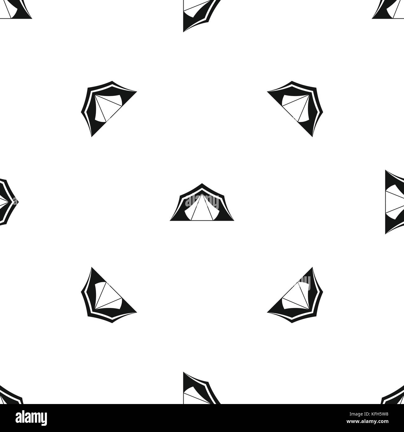 Tent pattern seamless black Stock Vector Image & Art - Alamy