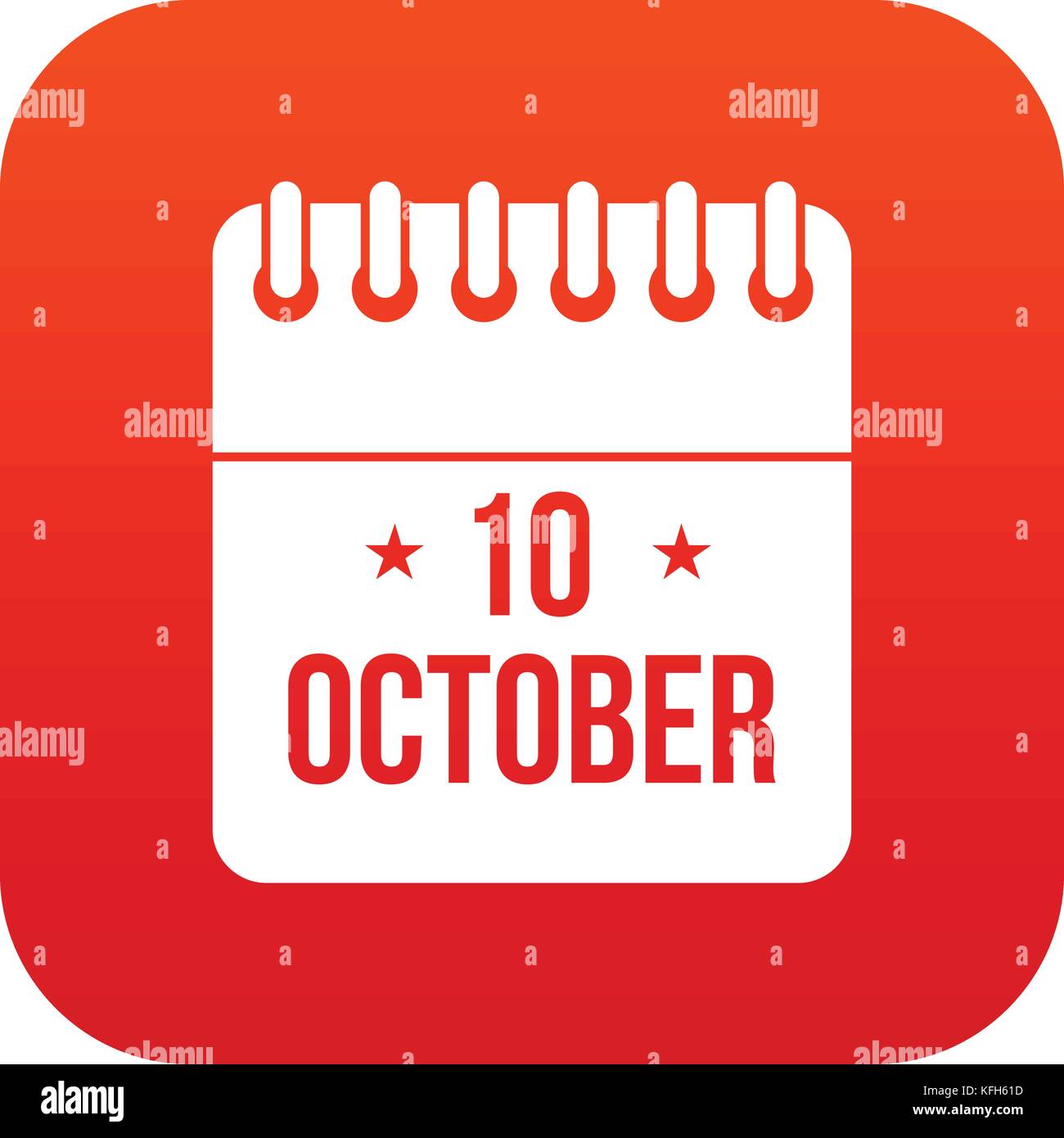 October 10 date digital calendar hi-res stock photography and images ...