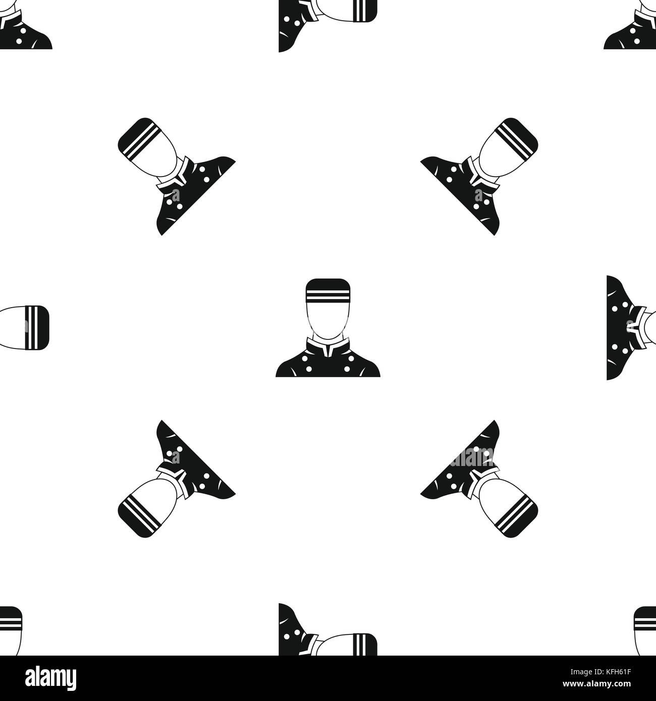 Doorman pattern seamless black Stock Vector Image & Art - Alamy