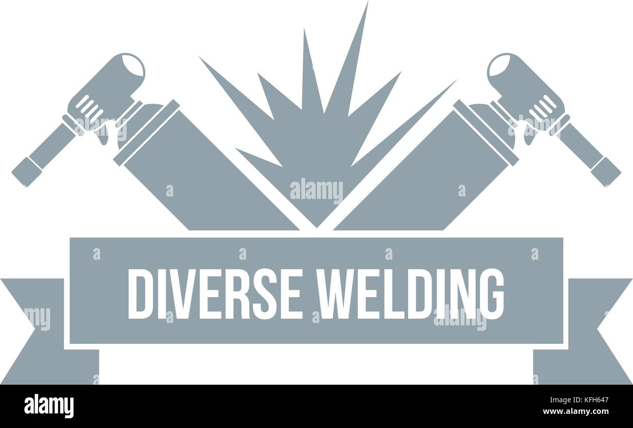Welding tool logo, simple gray style Stock Vector Image & Art - Alamy