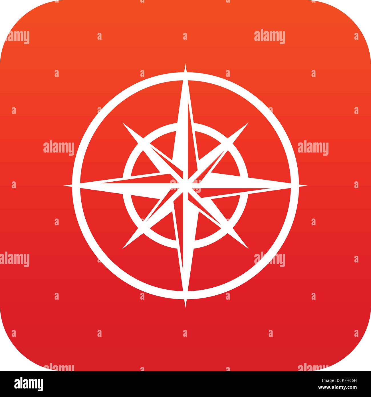 Sign of compass to determine cardinal directions Stock Vector Image ...