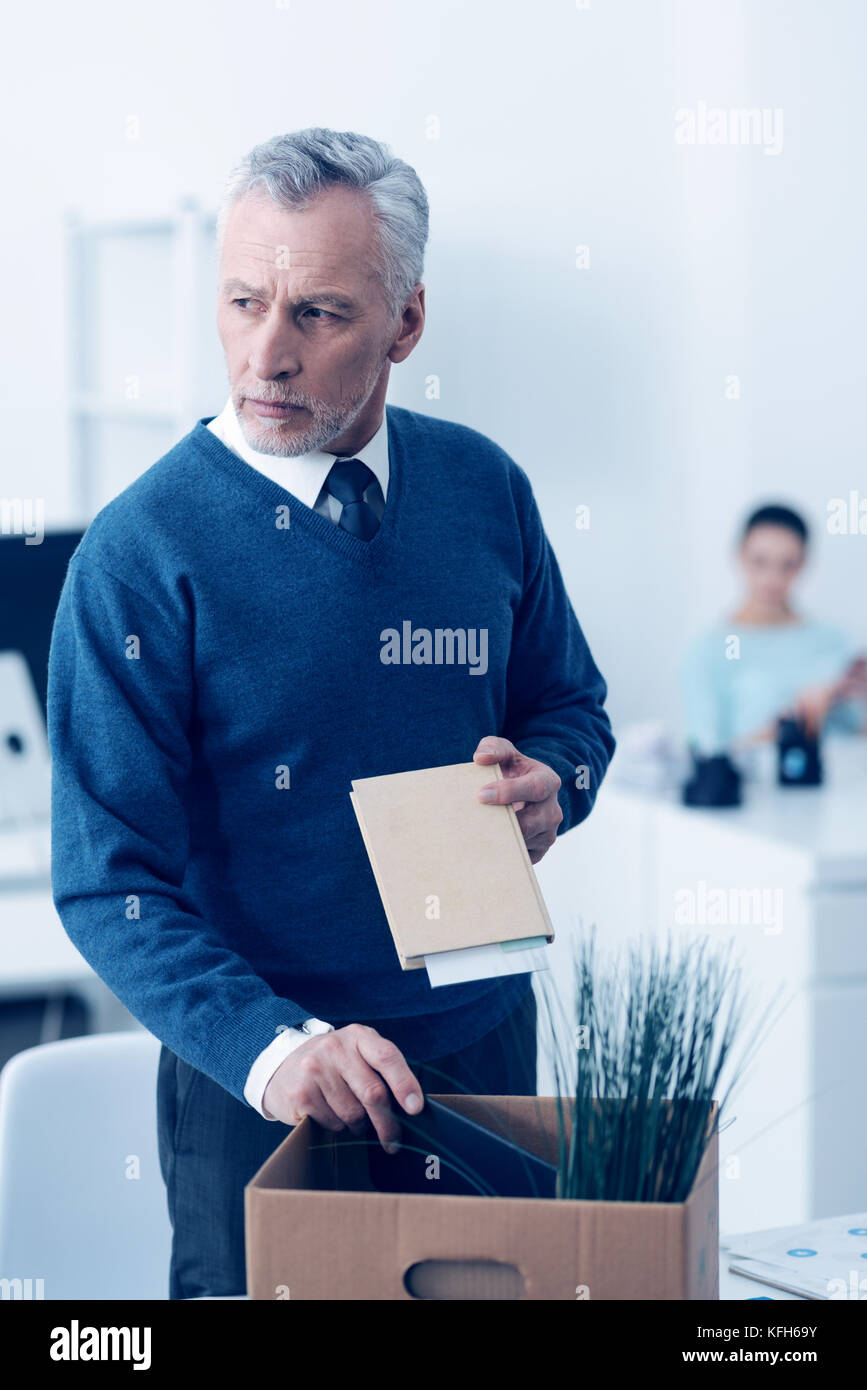 Bearded sad man hi-res stock photography and images - Alamy