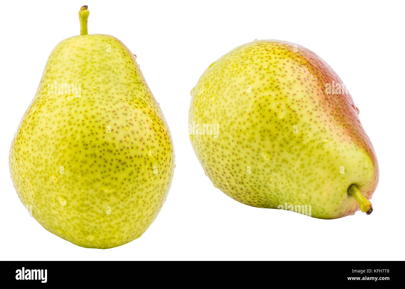 Single whole pear two hi-res stock photography and images - Alamy