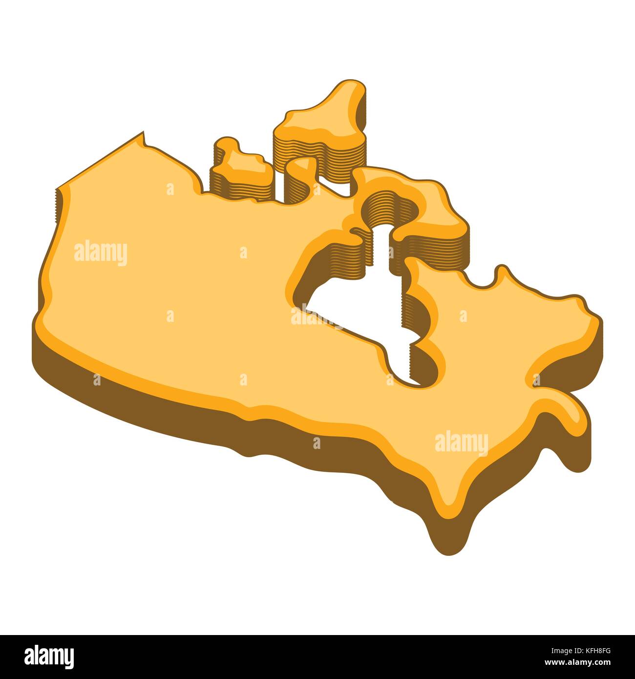 Canada state new brunswick Cut Out Stock Images & Pictures - Alamy