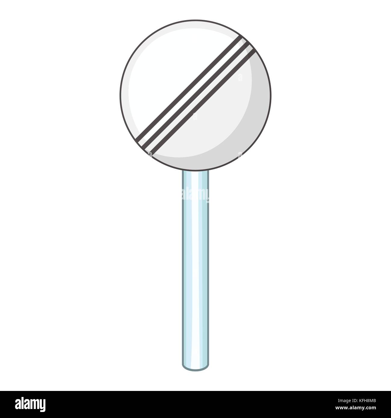 End zone of all restrictions icon, cartoon style Stock Vector Image ...