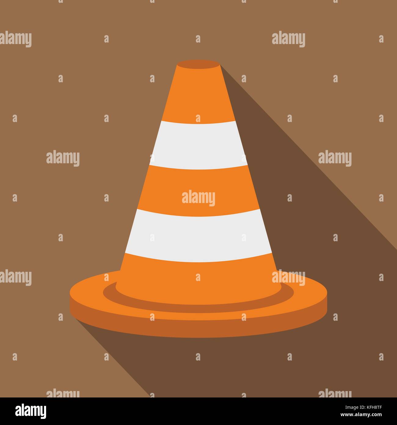 Traffic cone icon, flat style Stock Vector Image & Art - Alamy Traffic cone icon, flat style Stock Vector Image & Art - Alamy