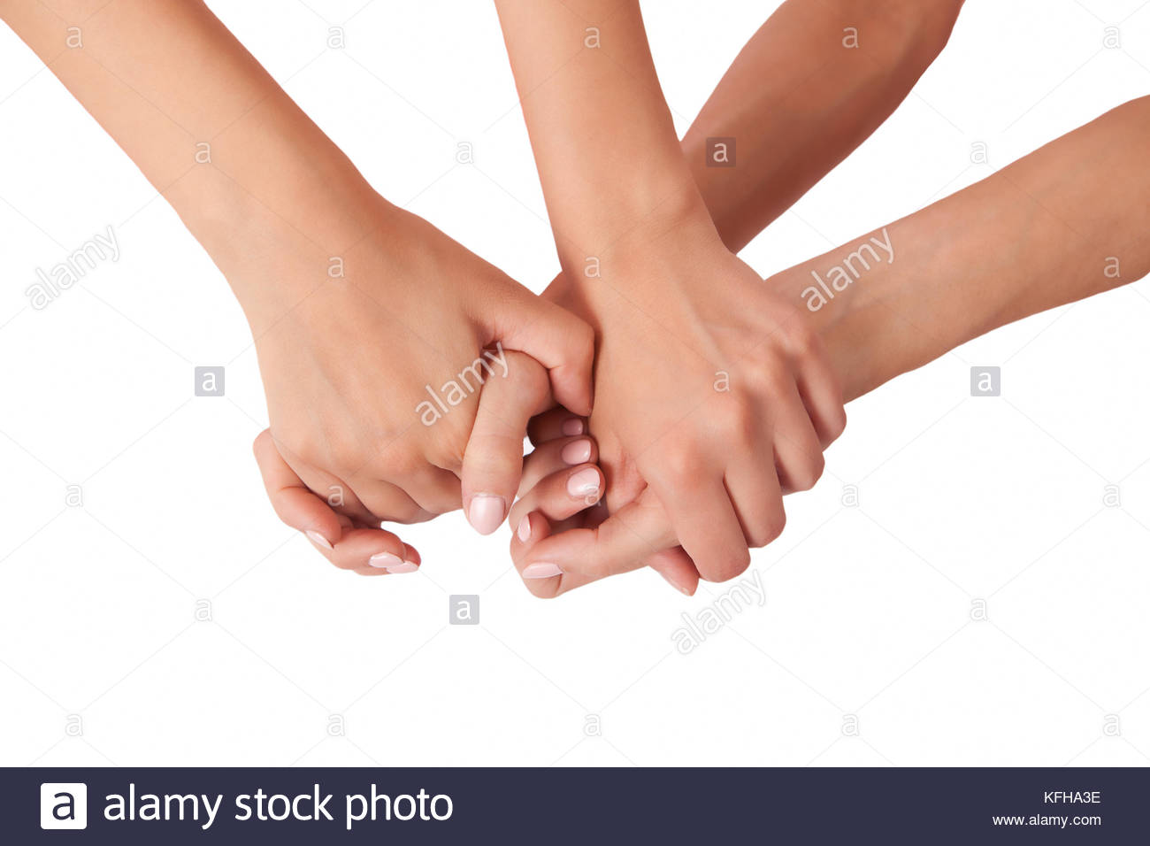 Linked Hands Stock Photos & Linked Hands Stock Images - Alamy