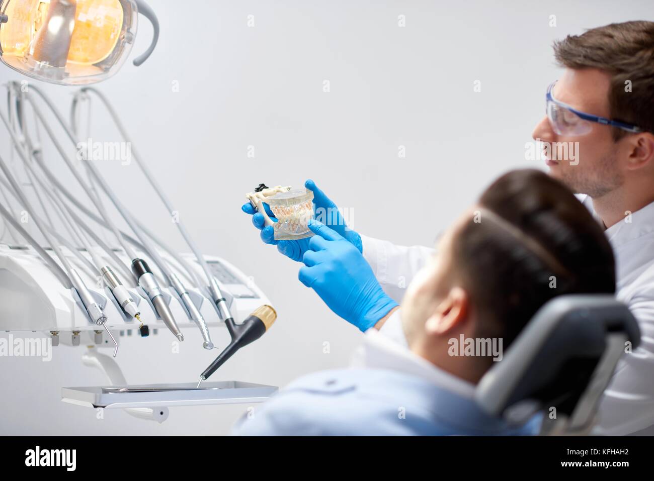 Professional dentist at his clinic Stock Photo - Alamy