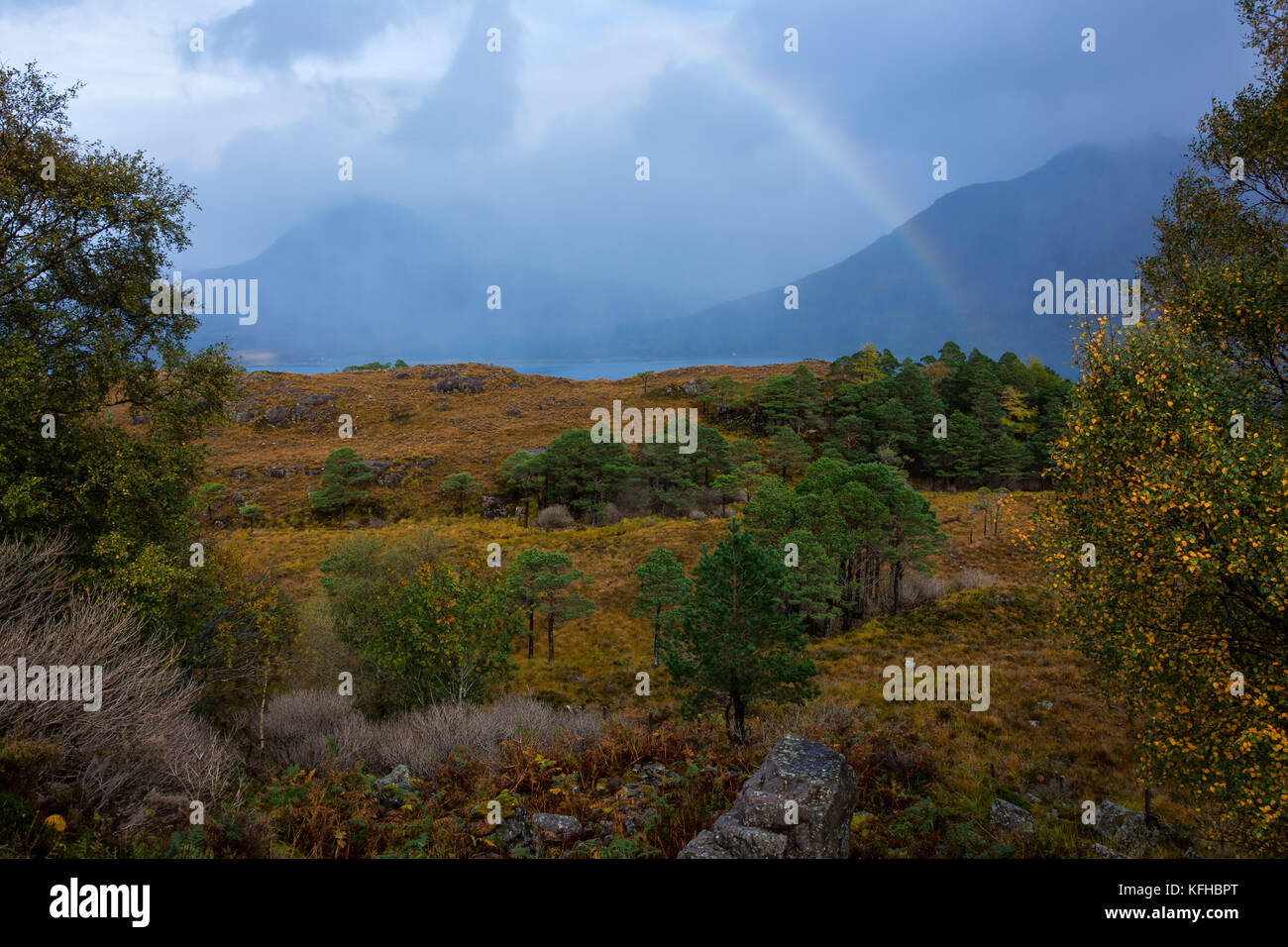 Torridon Landscape, Wester Ross, Scotland, United Kingdom Stock Photo ...