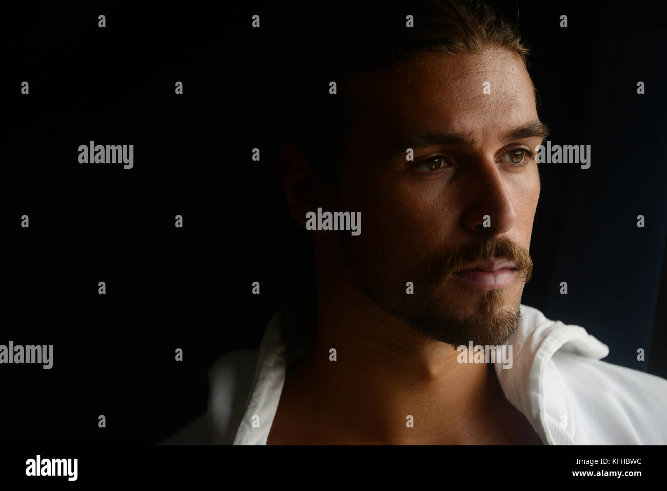 Handsome young man Stock Photo - Alamy