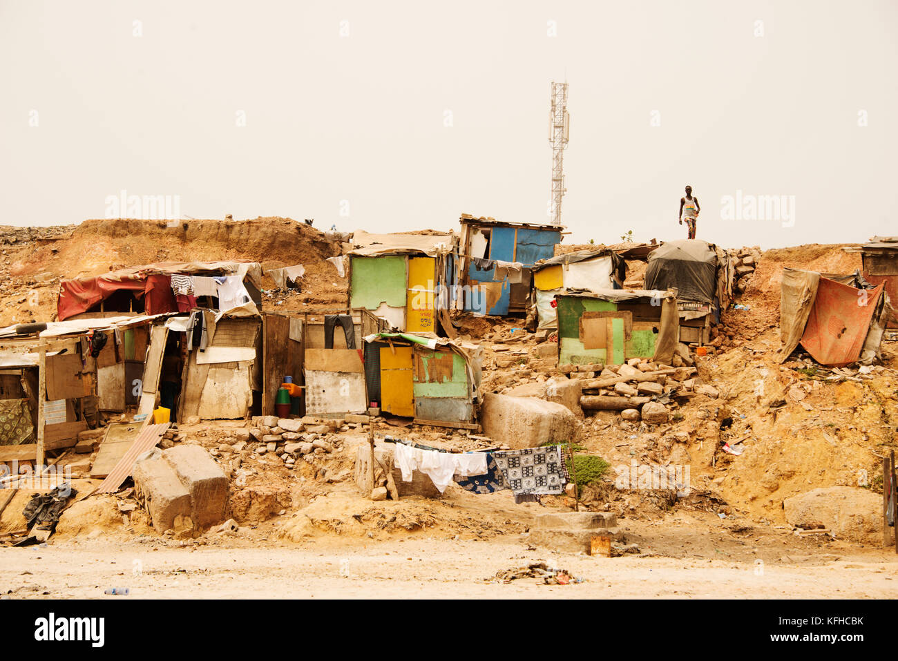 African slums hi-res stock photography and images - Alamy