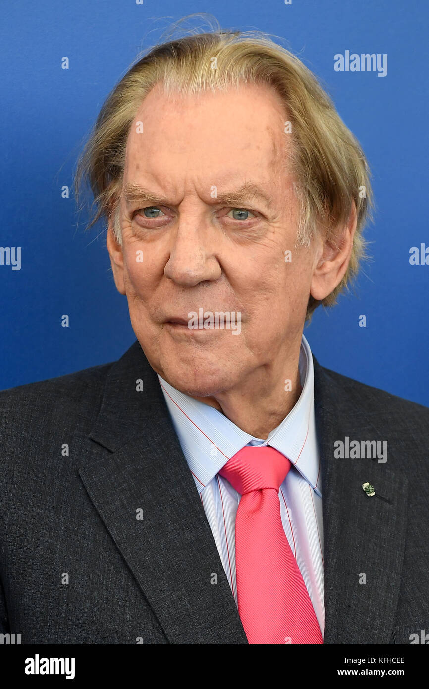 Canadian actor Donald Sutherland attends the photocall for The Leisure ...