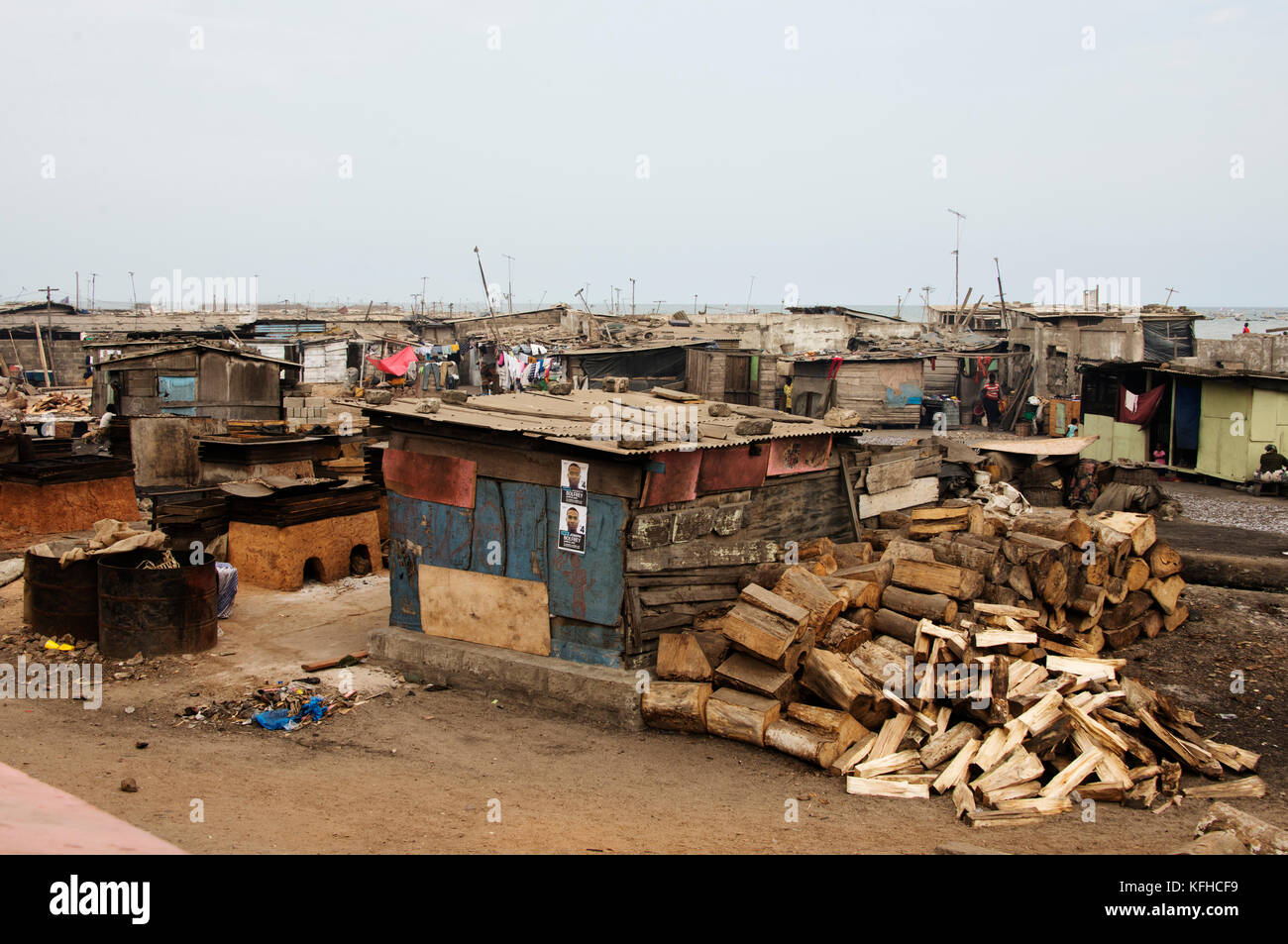 Ghana poverty hi-res stock photography and images - Alamy
