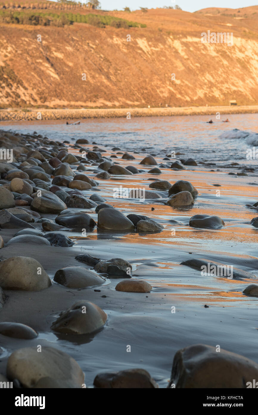 Rincon point california surf hi-res stock photography and images - Alamy