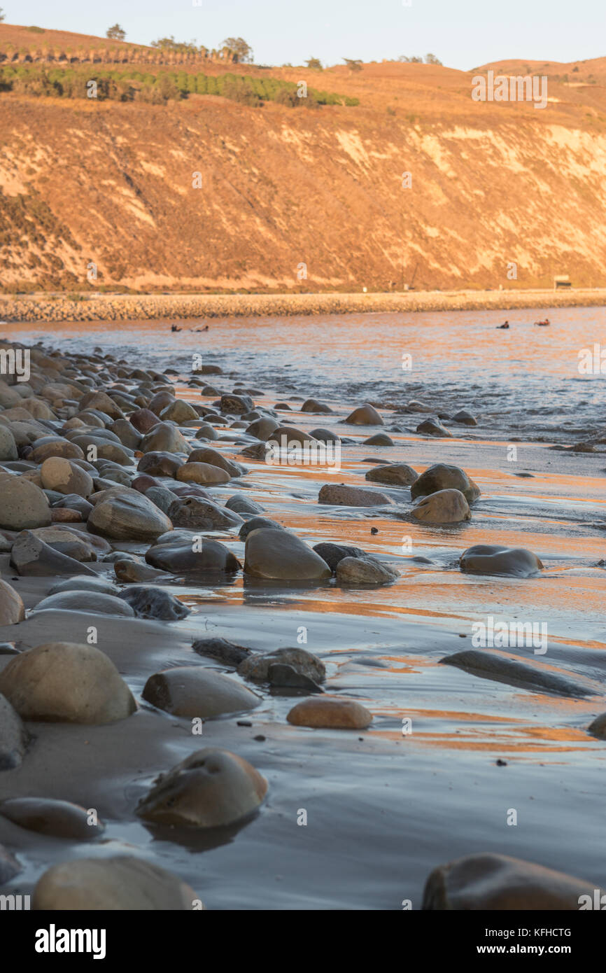 Rincon point california surf hi-res stock photography and images - Alamy