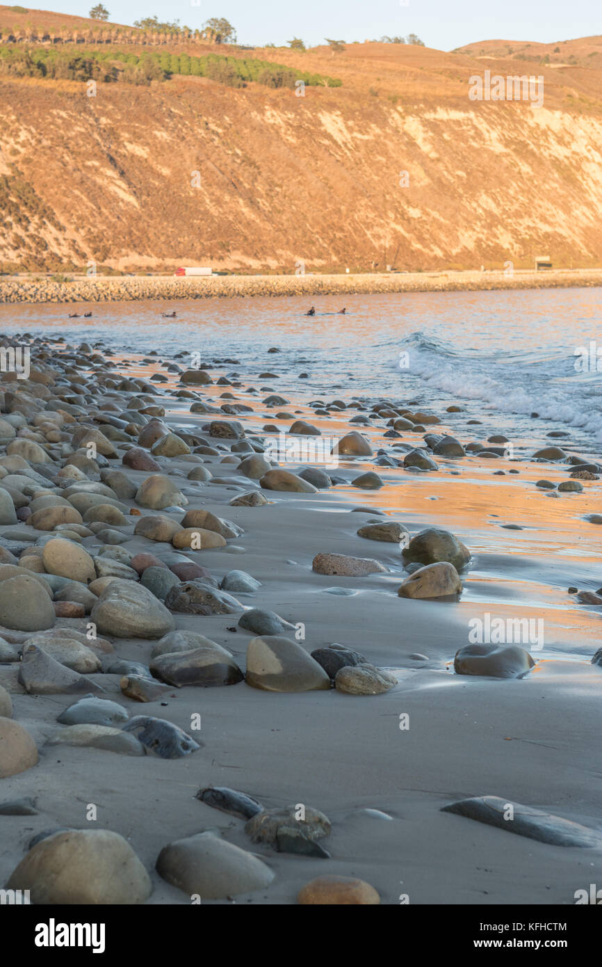 Rincon point california surf hi-res stock photography and images - Alamy