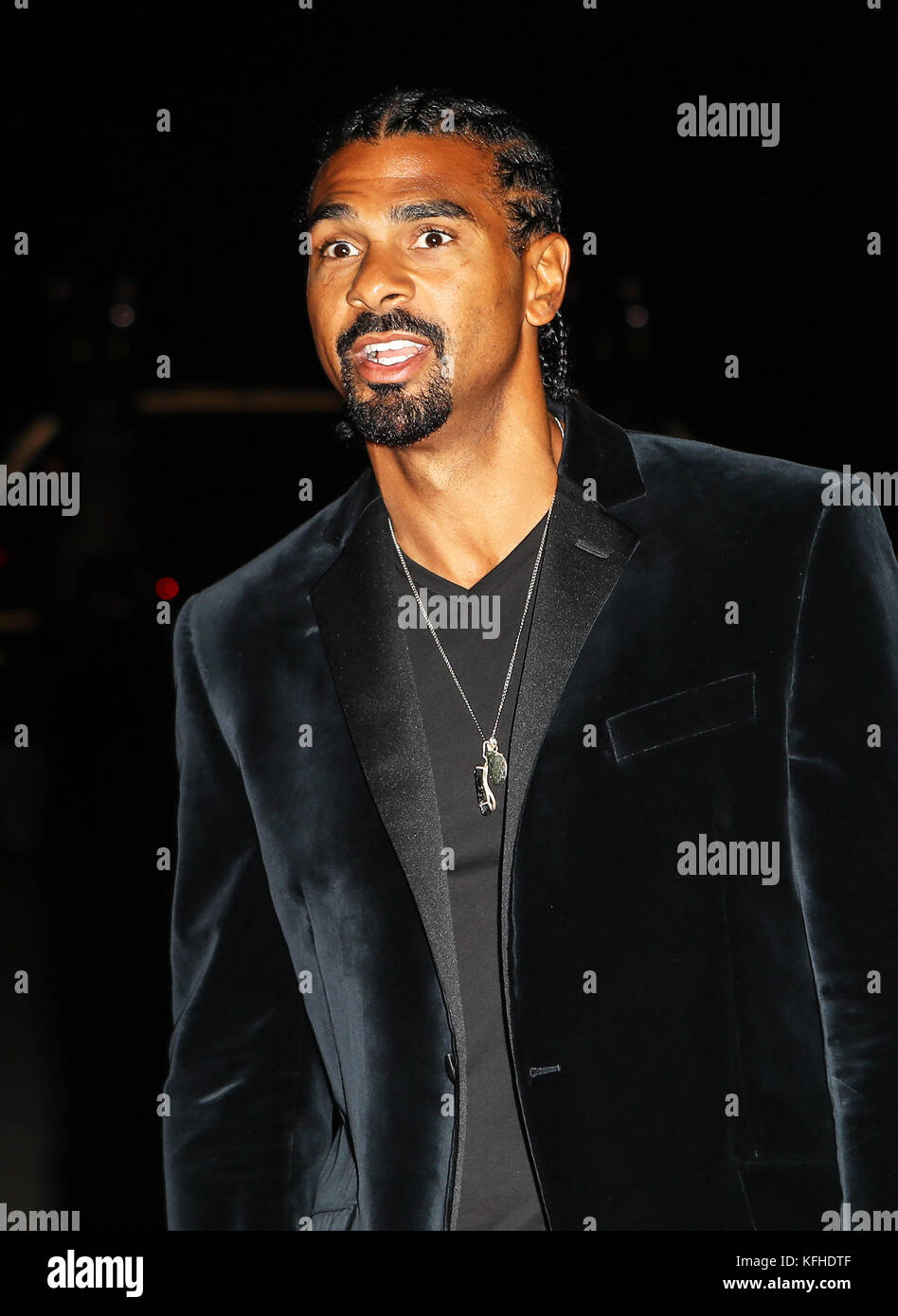 Britain's Got Talent Childline Ball - Arrivals Featuring: David Haye ...