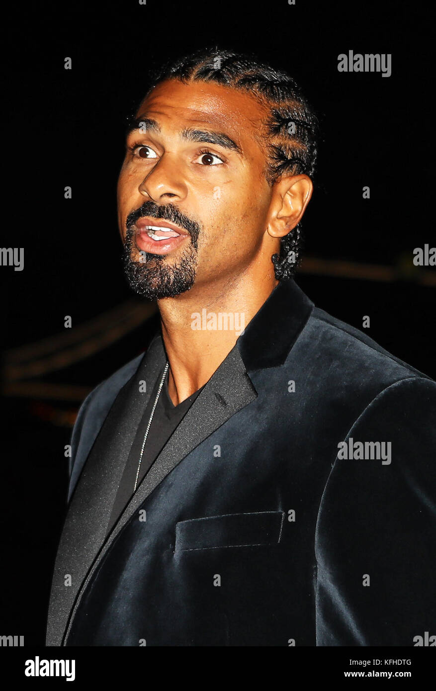 Britain's Got Talent Childline Ball - Arrivals Featuring: David Haye ...