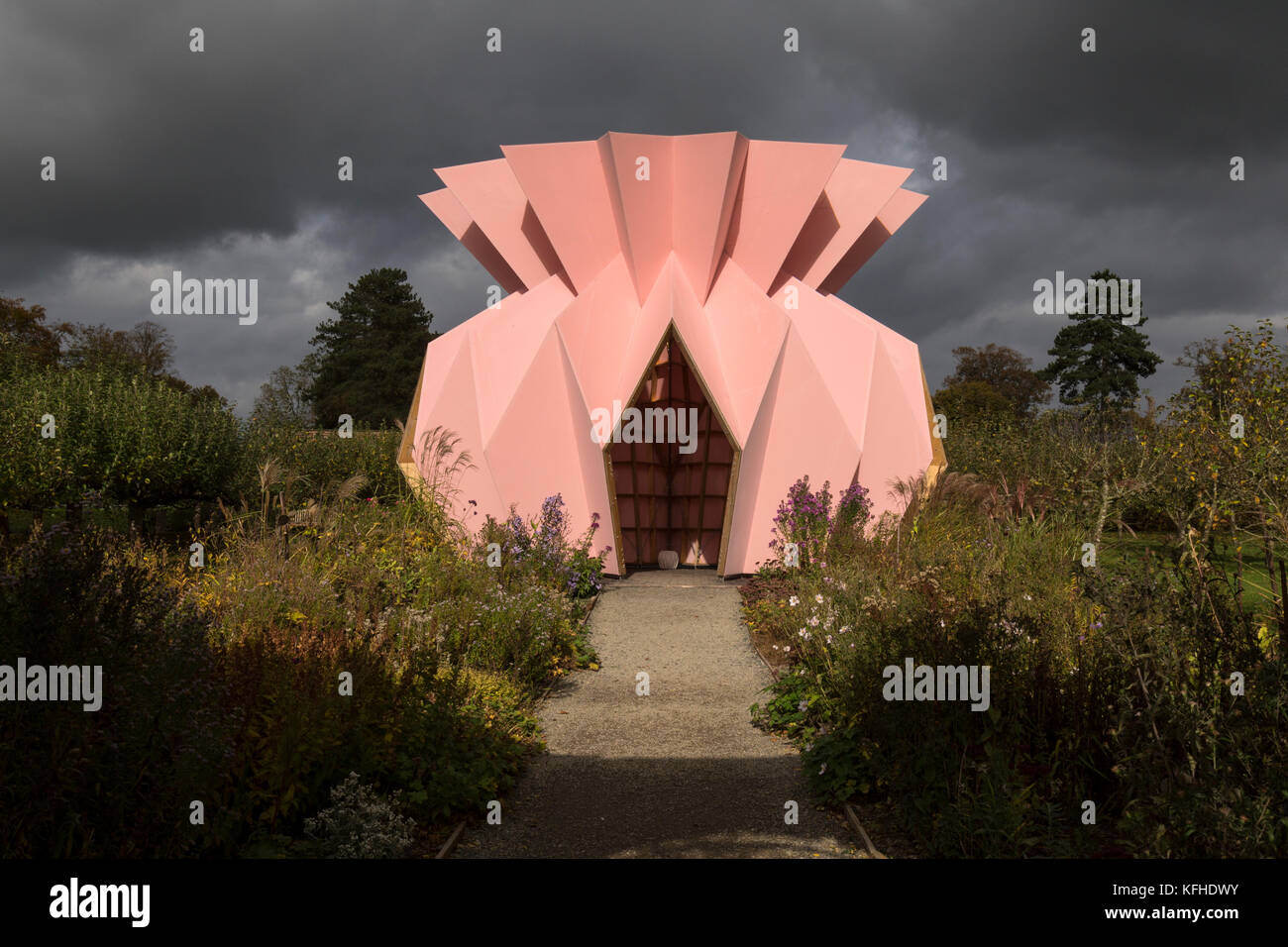 Origami Pineapple Pavillion art installation by Studio Morison at ...