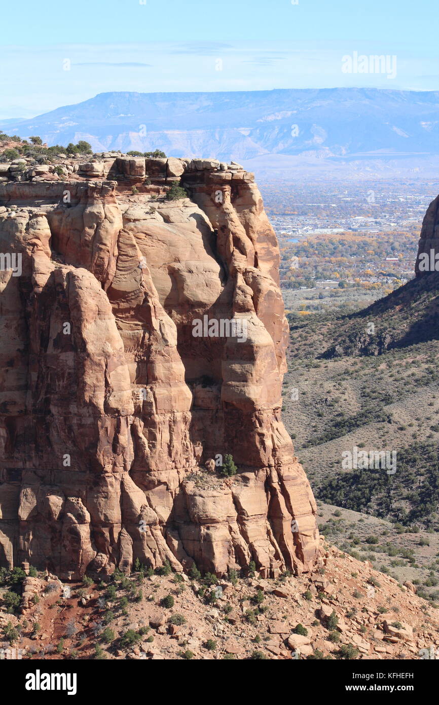 Colorado National Monument, Red Rock Formation Stock Photo - Alamy