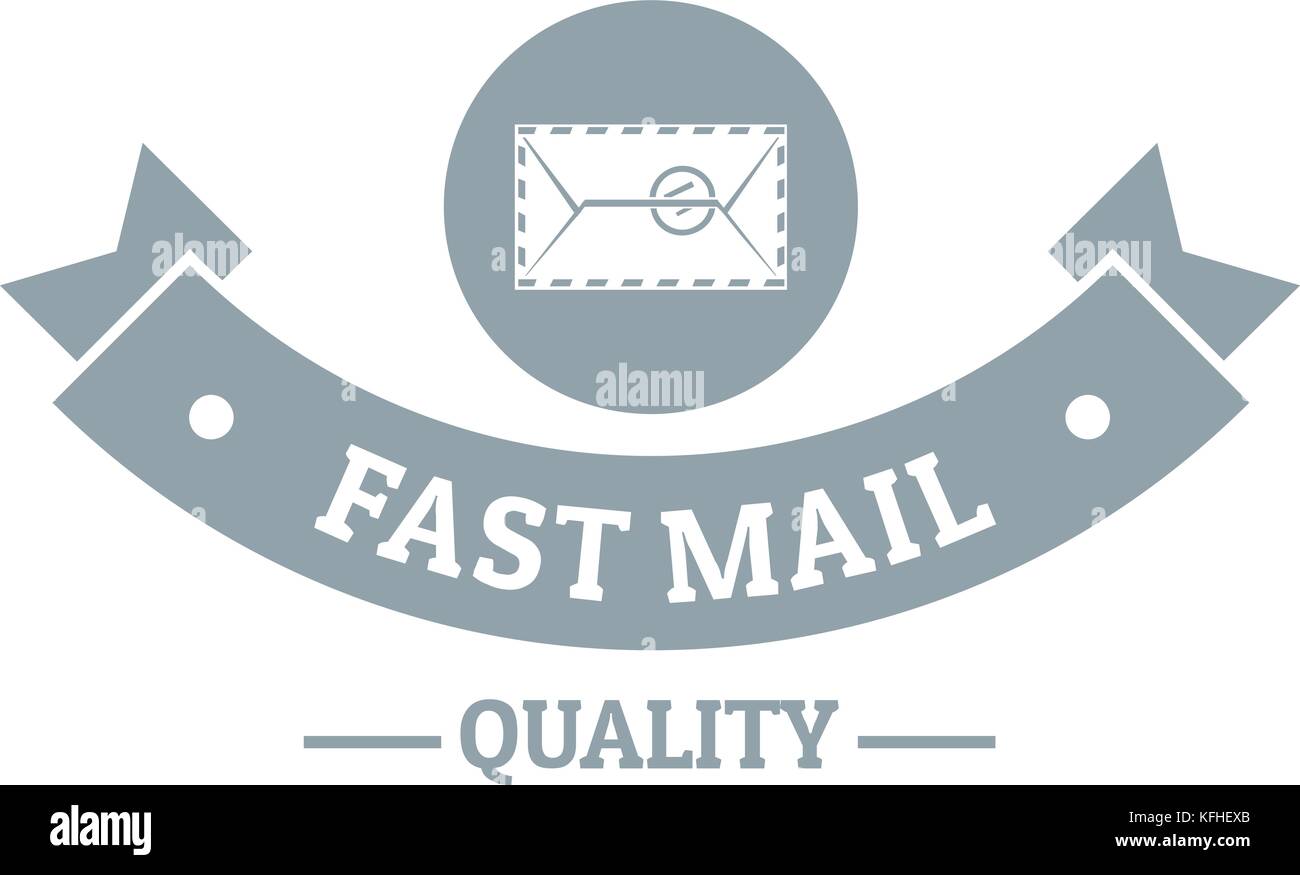 Delivery quality logo, simple gray style Stock Vector Image & Art - Alamy