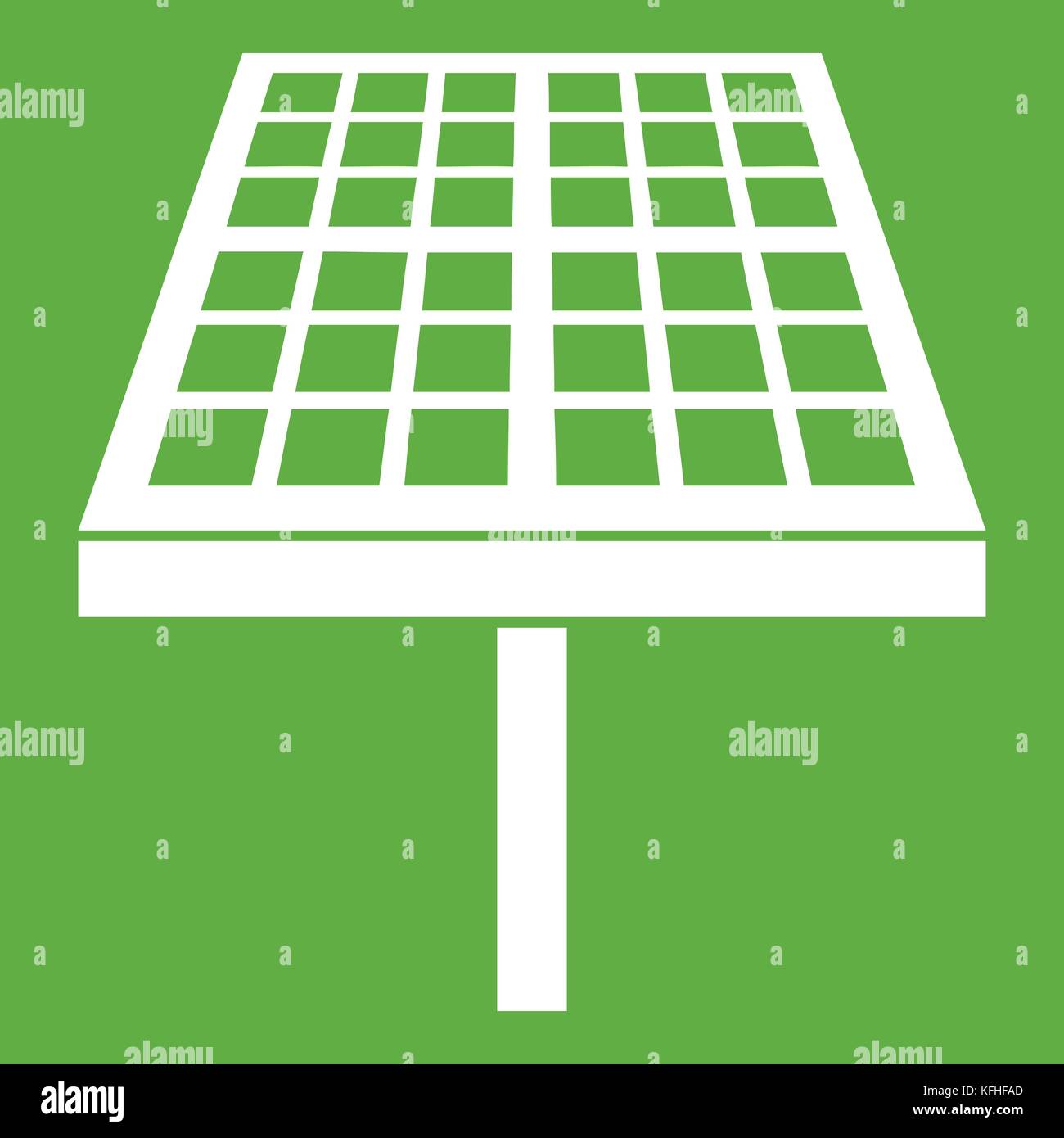 Solar energy panel icon green Stock Vector Image & Art - Alamy