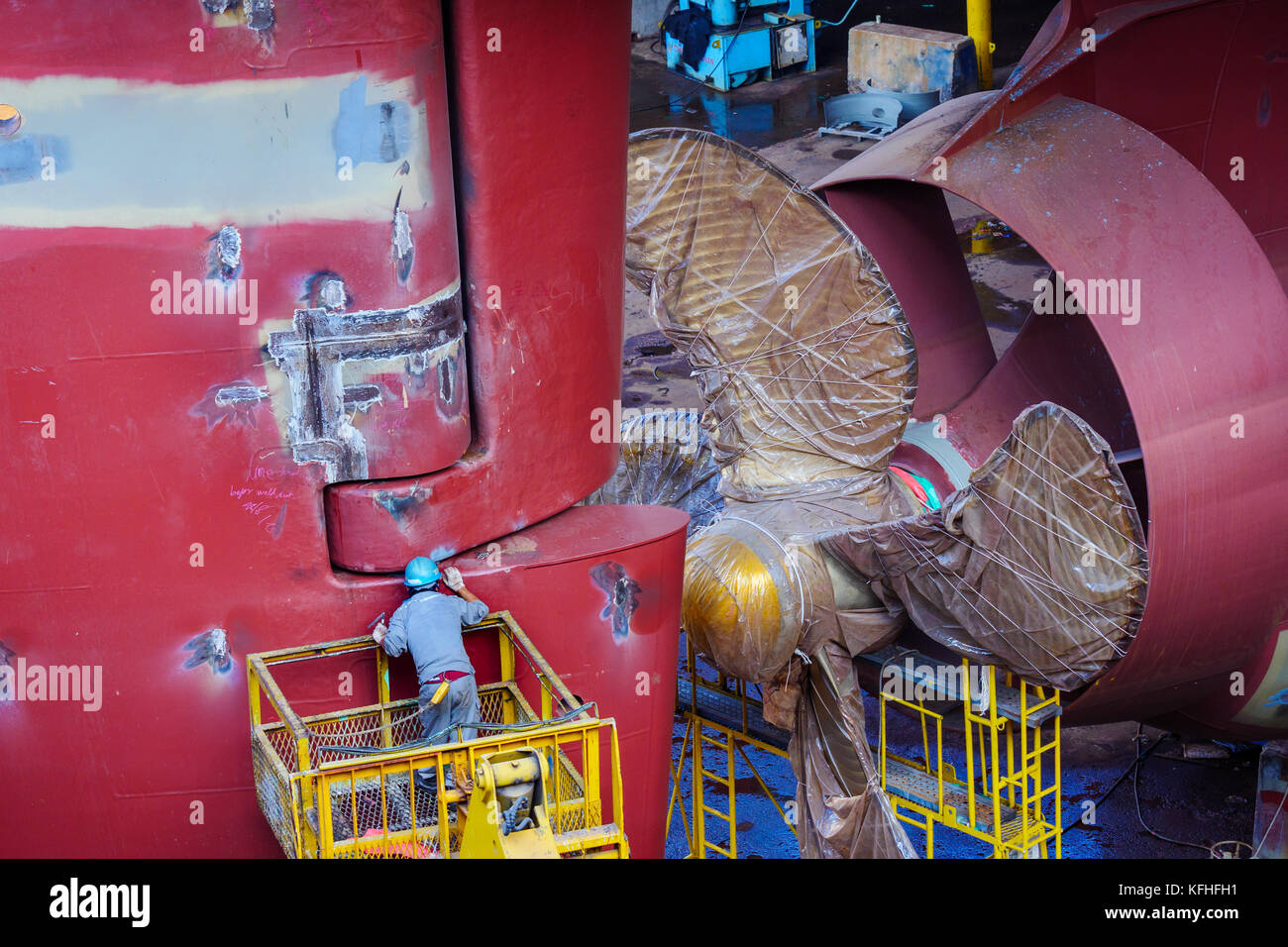 Ship Welder High Resolution Stock Photography and Images - Alamy