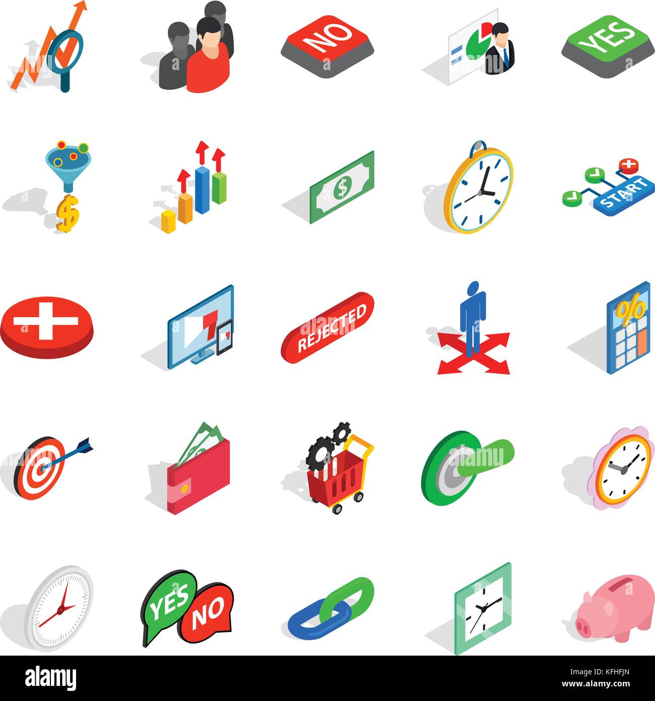 Temporary employee Stock Vector Images - Alamy