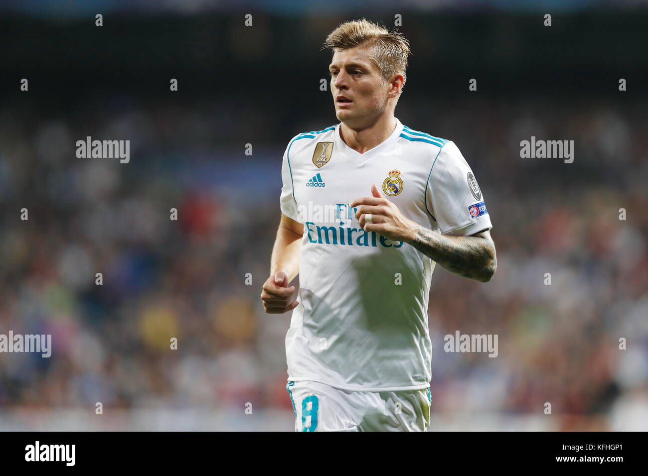 Madrid, Spain. 17th Oct, 2017. Toni Kroos (Real) Football/Soccer : UEFA ...