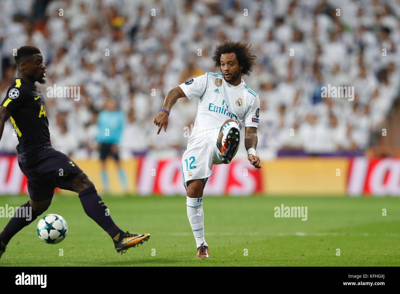 Madrid, Spain. 17th Oct, 2017. Marcelo (Real) Football/Soccer : UEFA ...