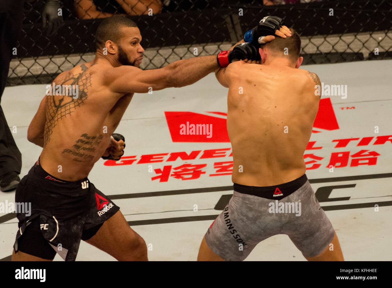 SÃO PAULO, SP - 28.10.2017: UFC FIGHT NIGHT - Average weight Jack ...