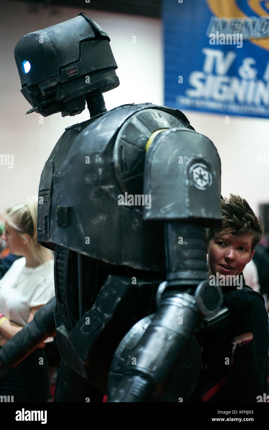 London, UK. 28th October, 2017. Guests, celebrities, cosplayers and ...