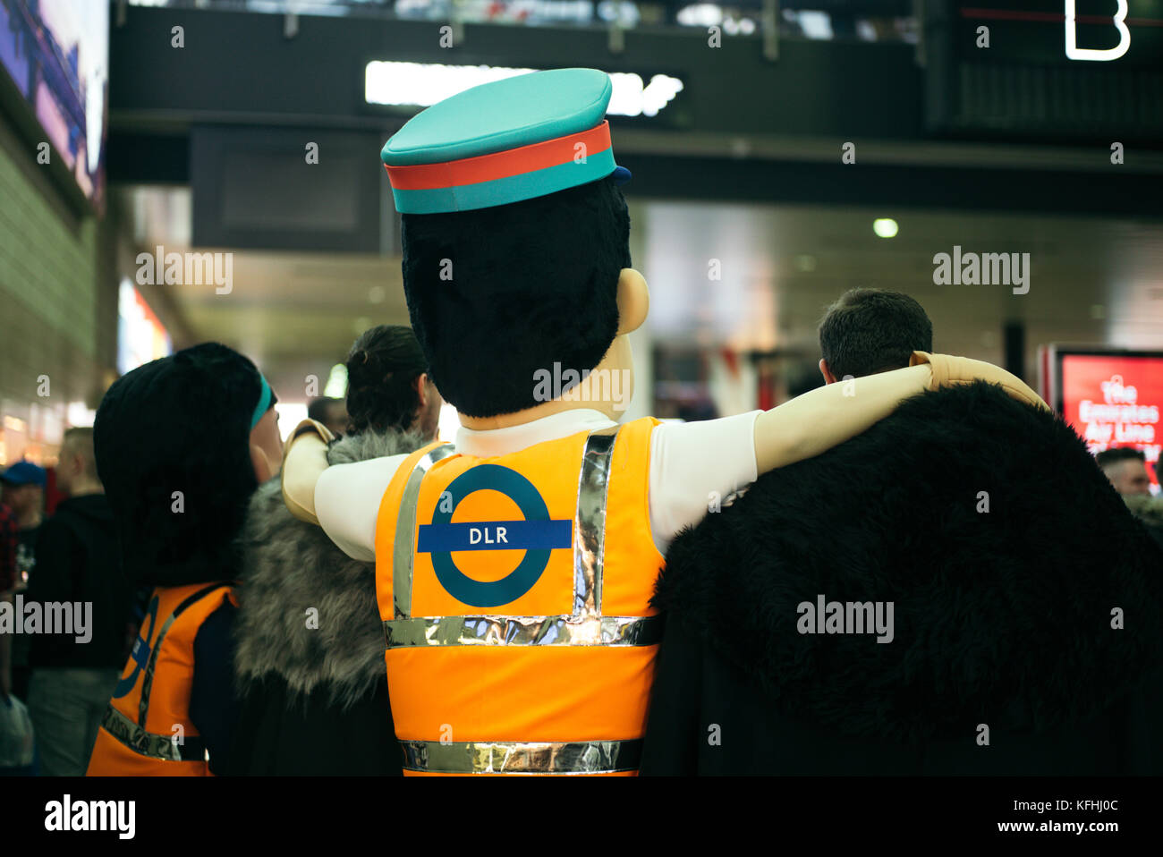 London, UK. 28th October, 2017. Guests, celebrities, cosplayers and ...