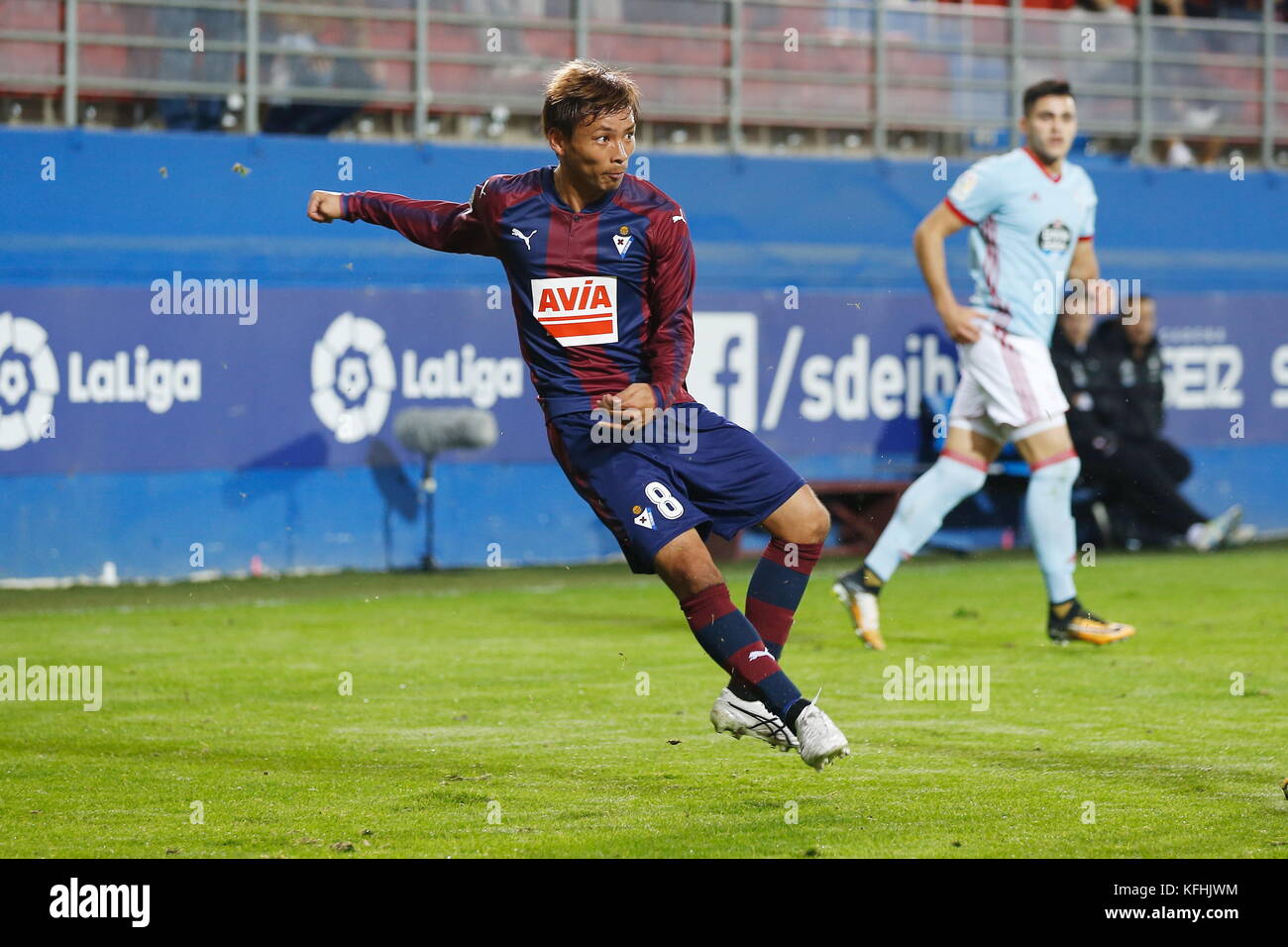 Eibar, Spain. 25th Oct, 2017. Takashi Inui (Eibar) Football/Soccer ...
