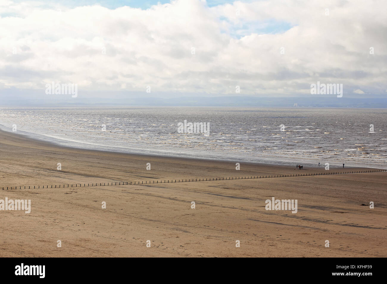 Brean Down Coastal Walk, England - October 28, 2017: Great landmarks of ...