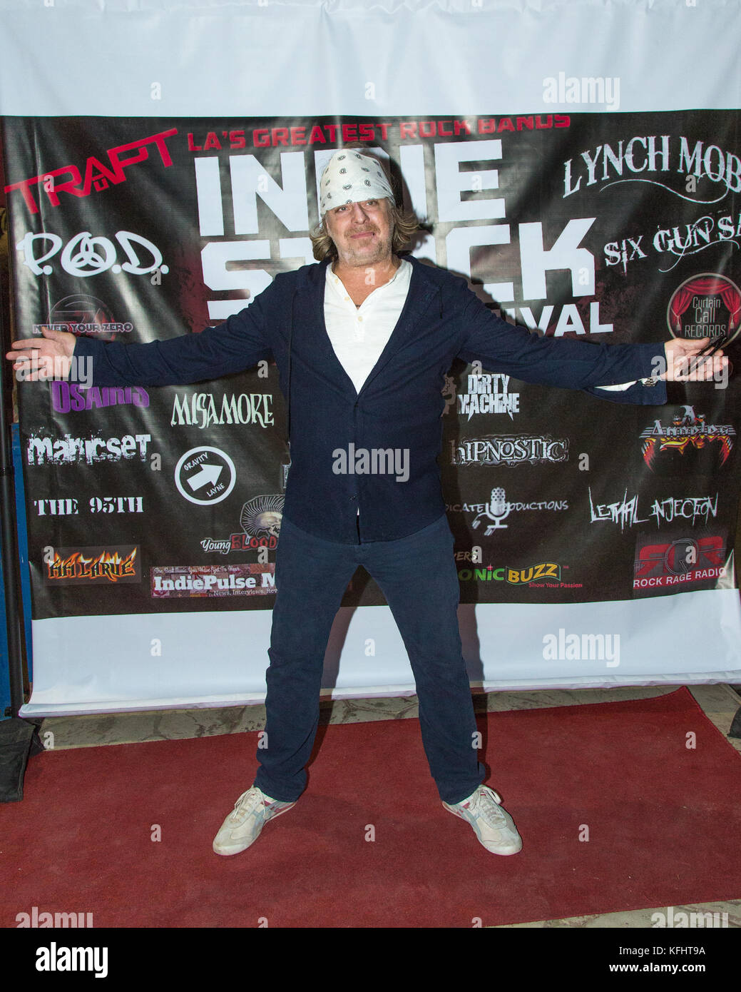 Los Angeles, California, USA. 28th October, 2017. Singer Leif Garrett ...