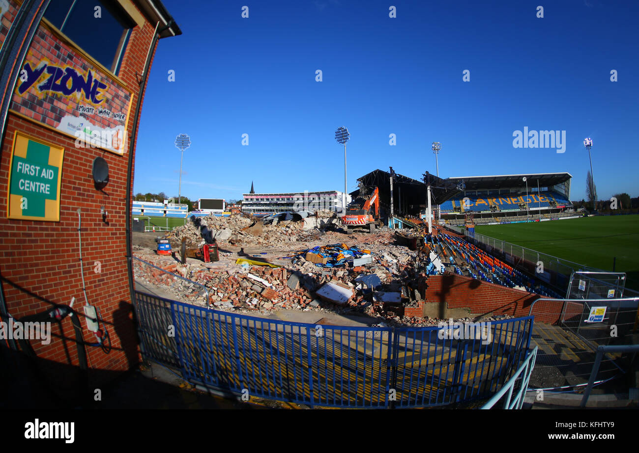 Headingley Carnegie Stadium, Leeds, UK 29th October 2017. Yorkshire ...