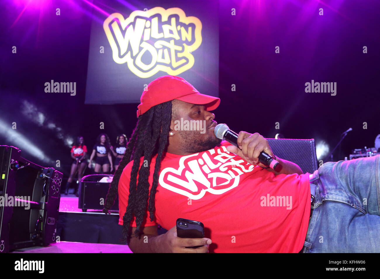 Atlanta, GA, USA. 28th Oct, 2017. Emmanuel Hudson pictured at Wild N ...