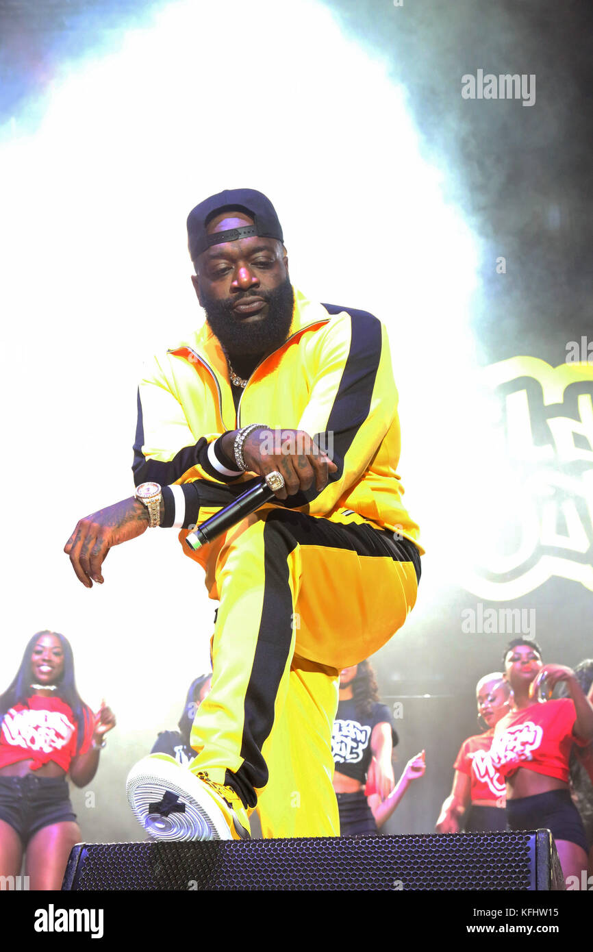 Atlanta, GA, USA. 28th Oct, 2017. Rick Ross pictured at Wild N Out Live ...