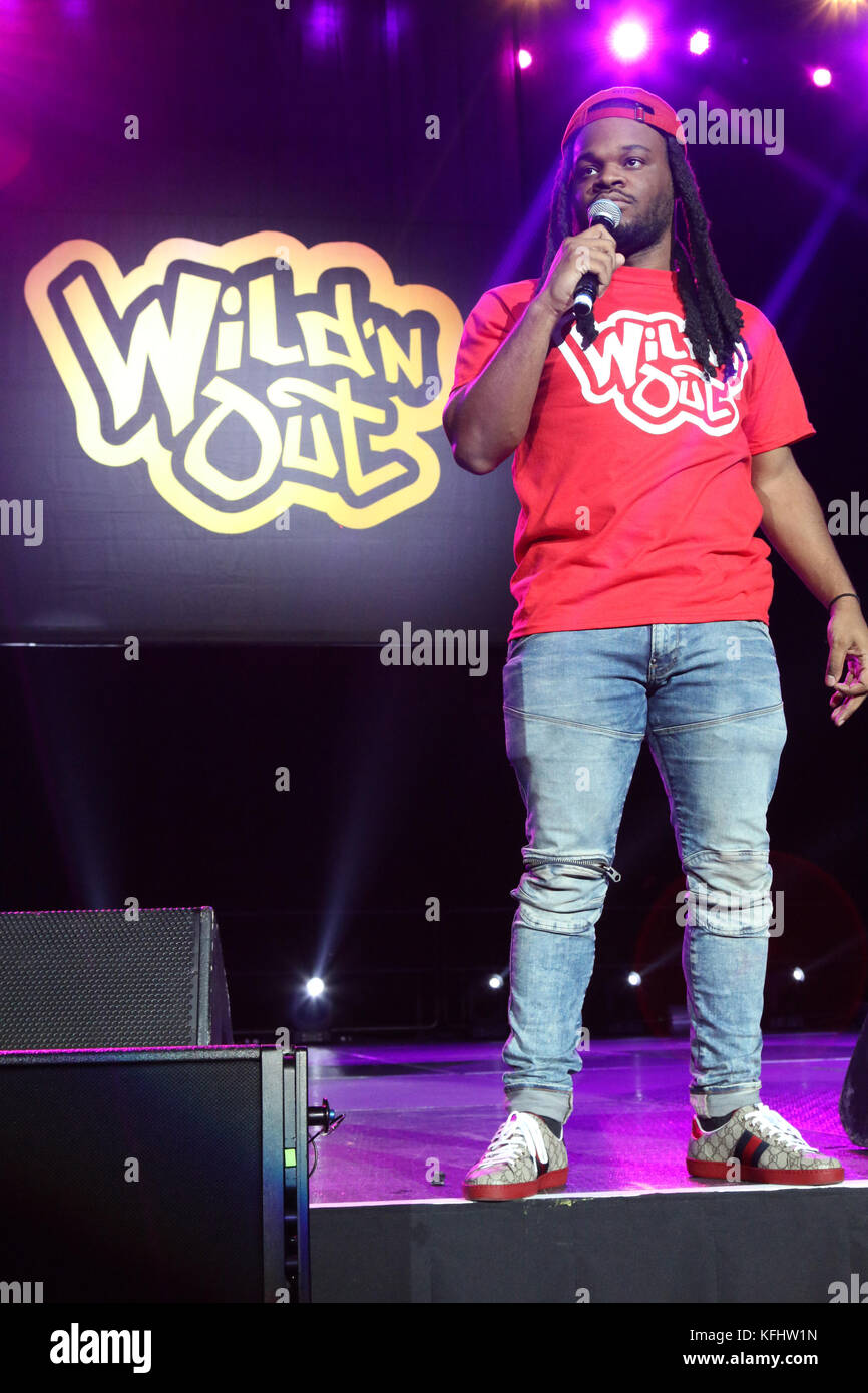 Atlanta, GA, USA. 28th Oct, 2017. Emmanuel Hudson pictured at Wild N ...