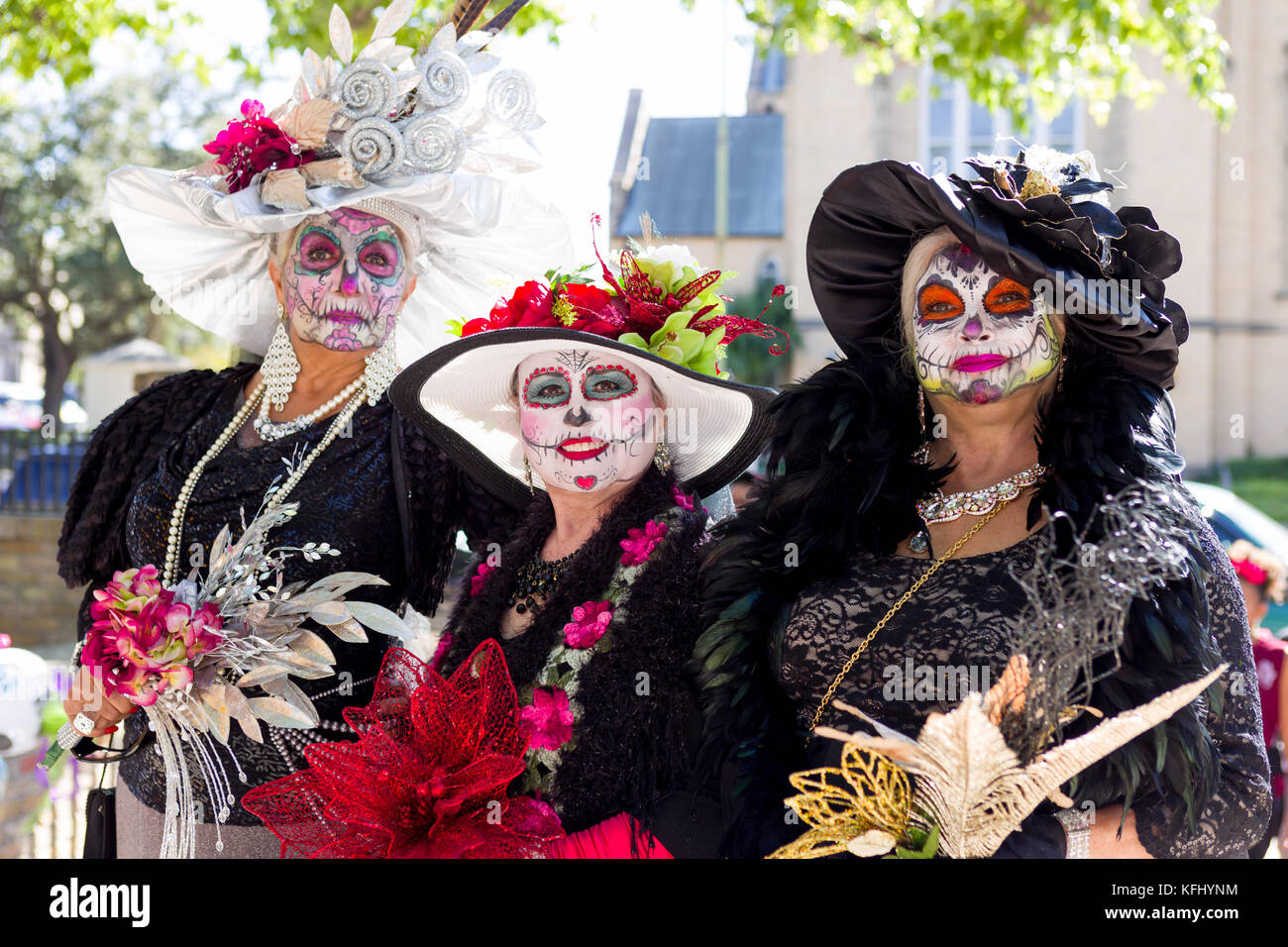 Performers in costume pose hi-res stock photography and images - Alamy
