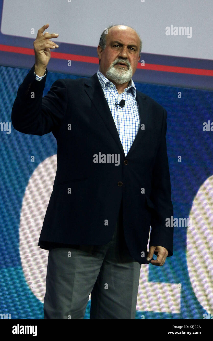 Queens, New York, USA. 27th Oct, 2017. Author of 'The Black Swan ...