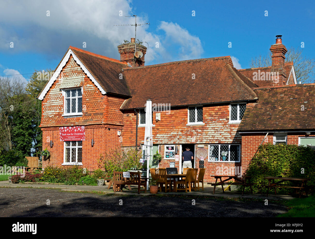 The Blue Ship pub, The Haven, West Sussex, England UK Stock Photo - Alamy