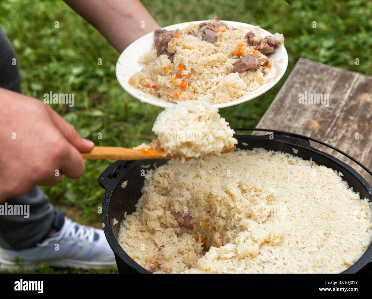 Cauldron rice hi-res stock photography and images - Alamy
