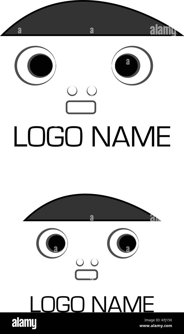 Face symbol Logo Design Stock Vector Image & Art - Alamy