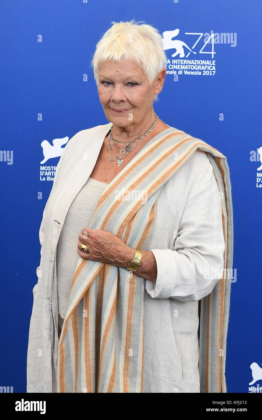 Dame Judi Dench attends the Victoria & Abdul photocall during the 74th ...