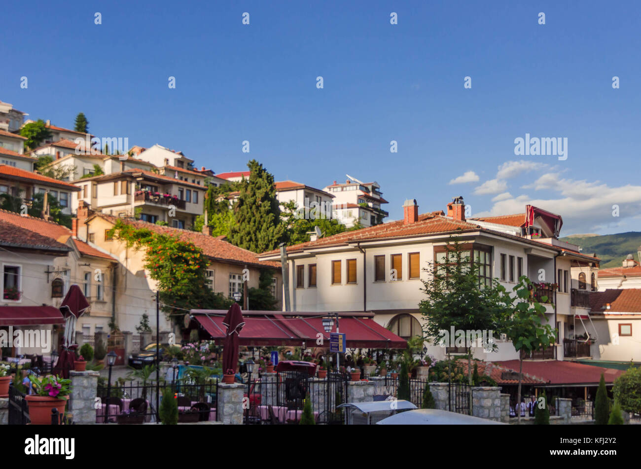 Ohrid coastal town lake hi-res stock photography and images - Alamy