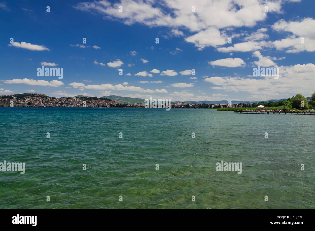 Ohrid lake beaches around hi-res stock photography and images - Alamy