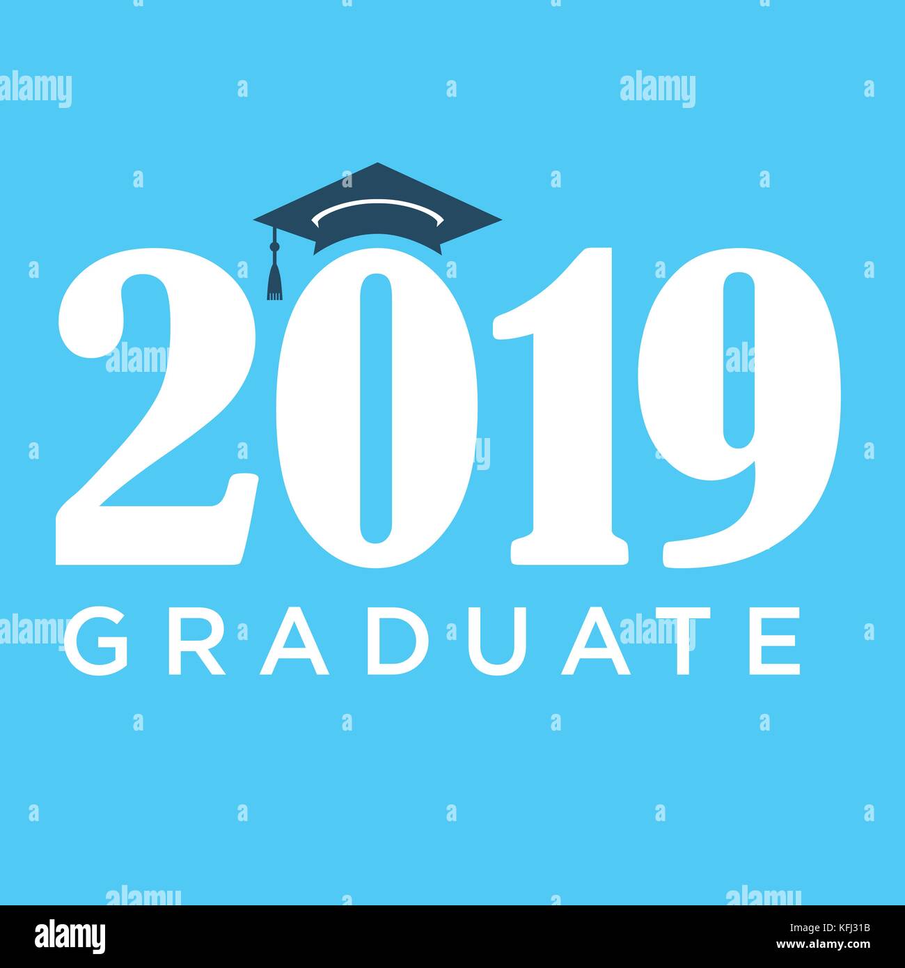 Class of 2019 Congratulations Grad Typography Stock Vector Image & Art ...