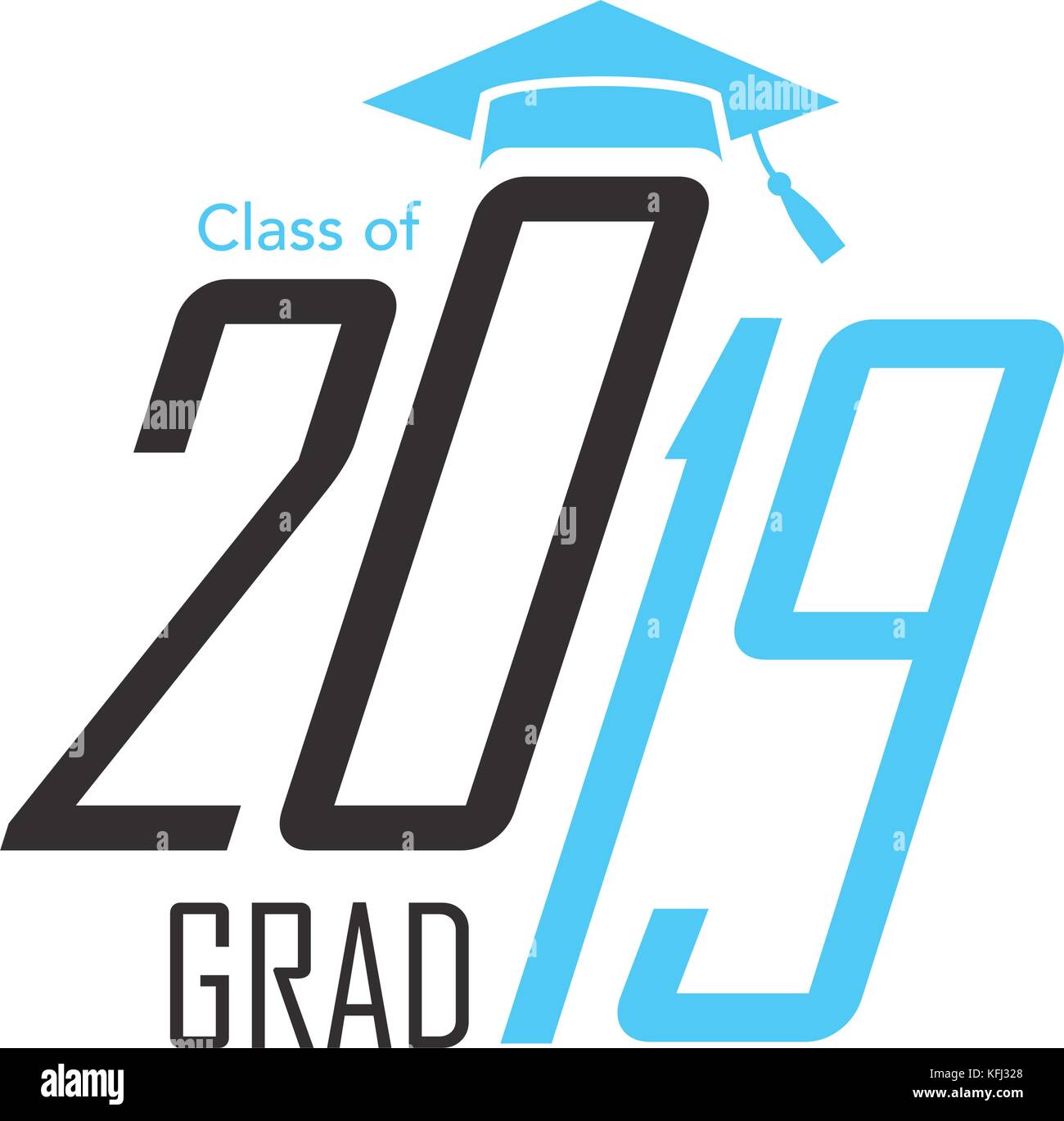 Class of 2019 Congratulations Grad Typography Stock Vector Image & Art ...